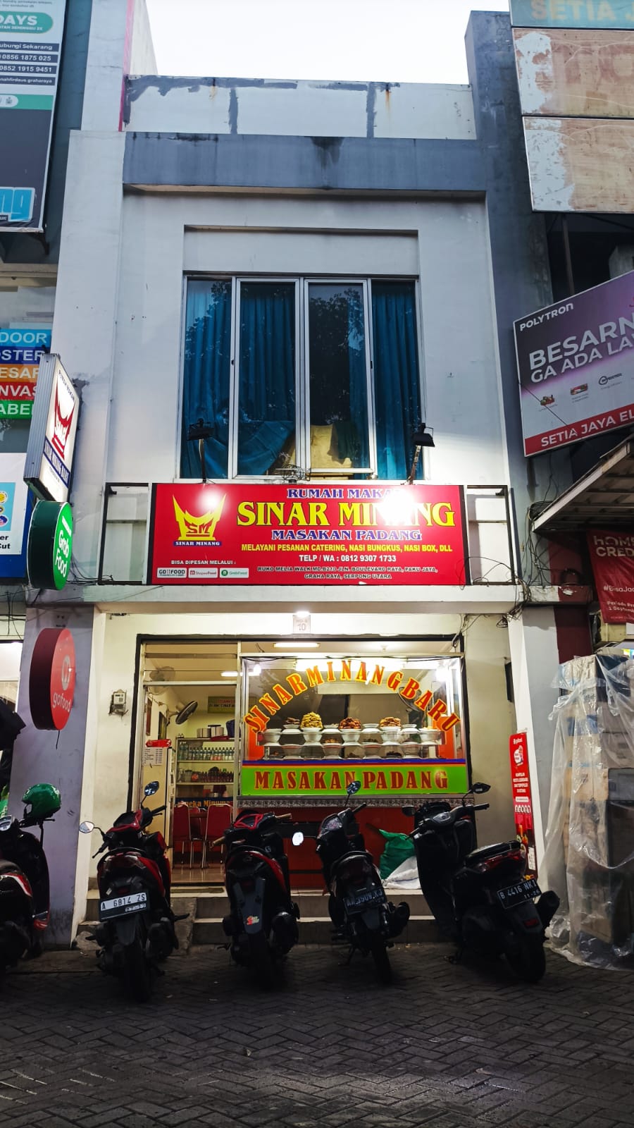 RM Sinar Minang Baru, Graha Raya - Sinar Minang